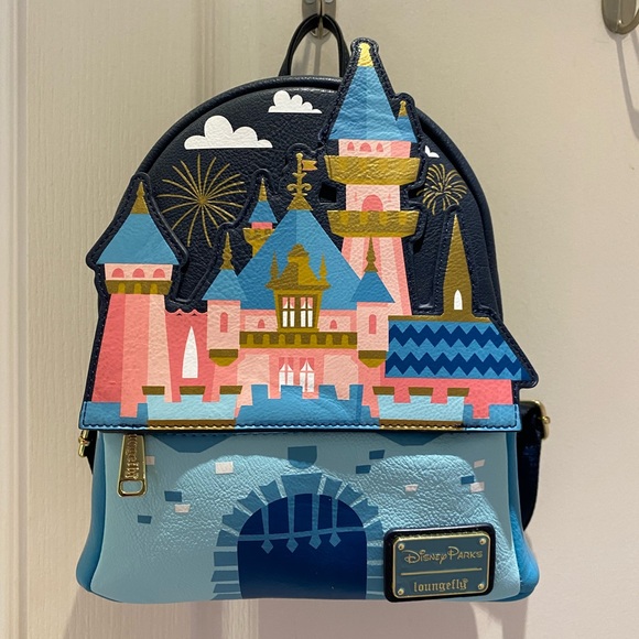 Loungefly | Bags | Bnwt Sleeping Beauty Castle Loungefly Backpack ...